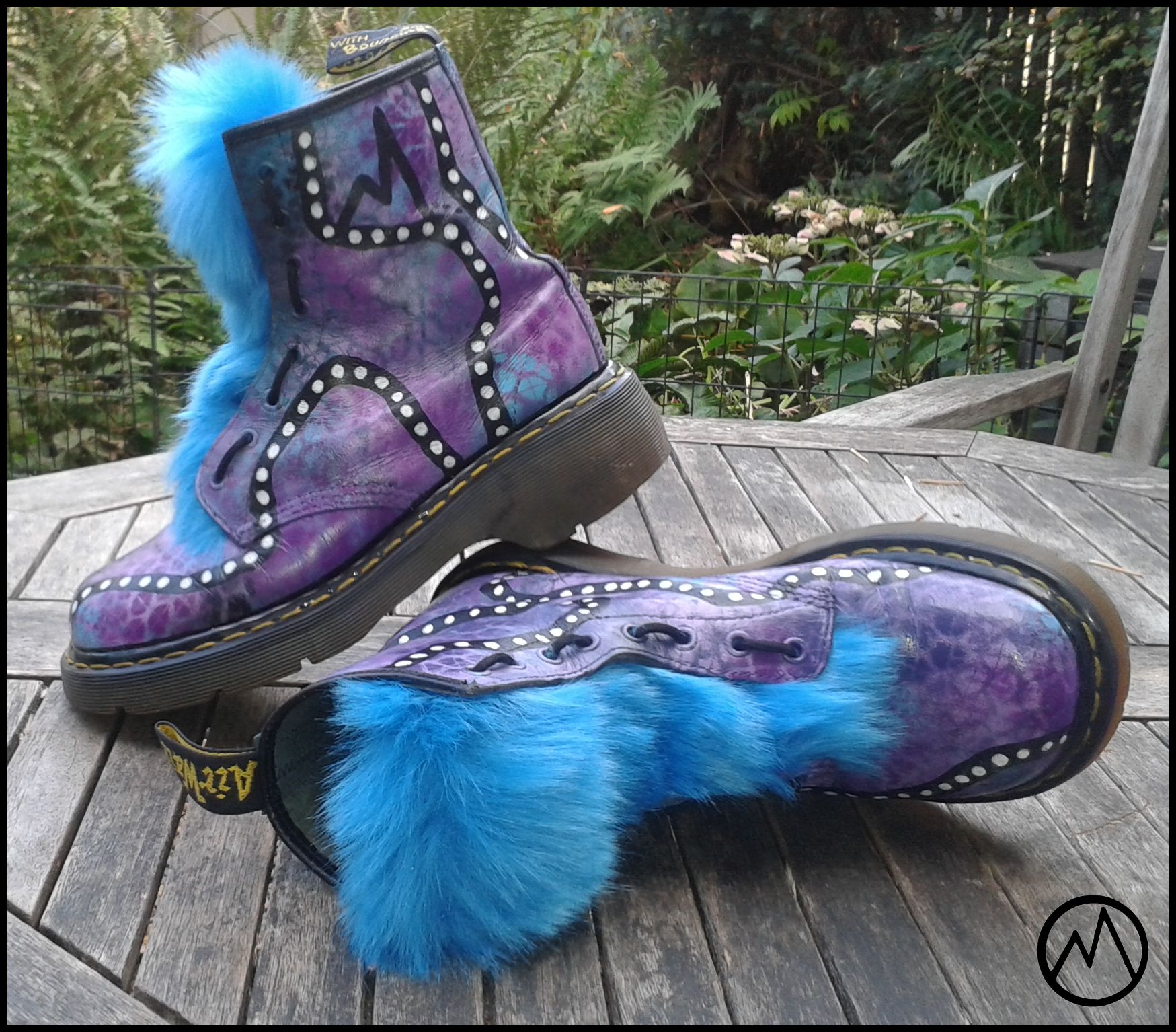 Dr. Martens customized by Myrdin’s 28th pair | Planet M.