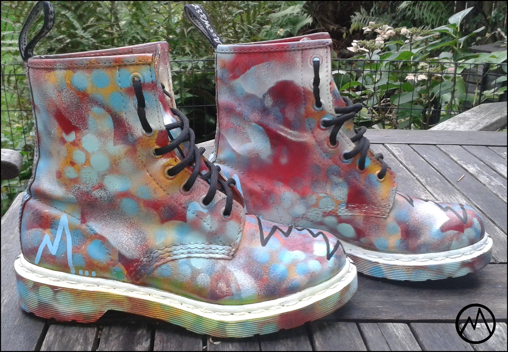 Dr. Martens customized by Myrdin’s 29th pair | Planet M.