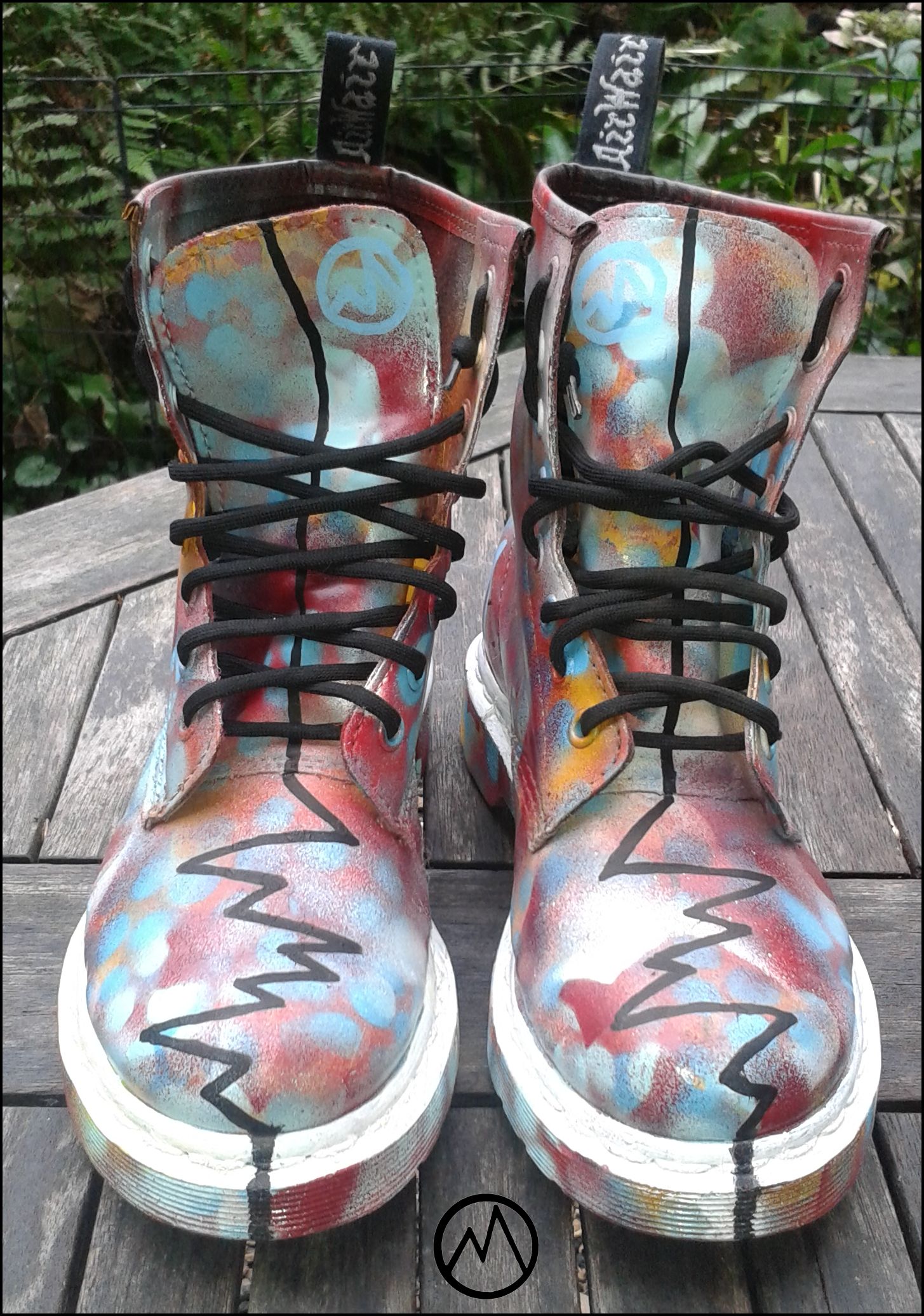 Dr. Martens customized by Myrdin’s 29th pair | Planet M.