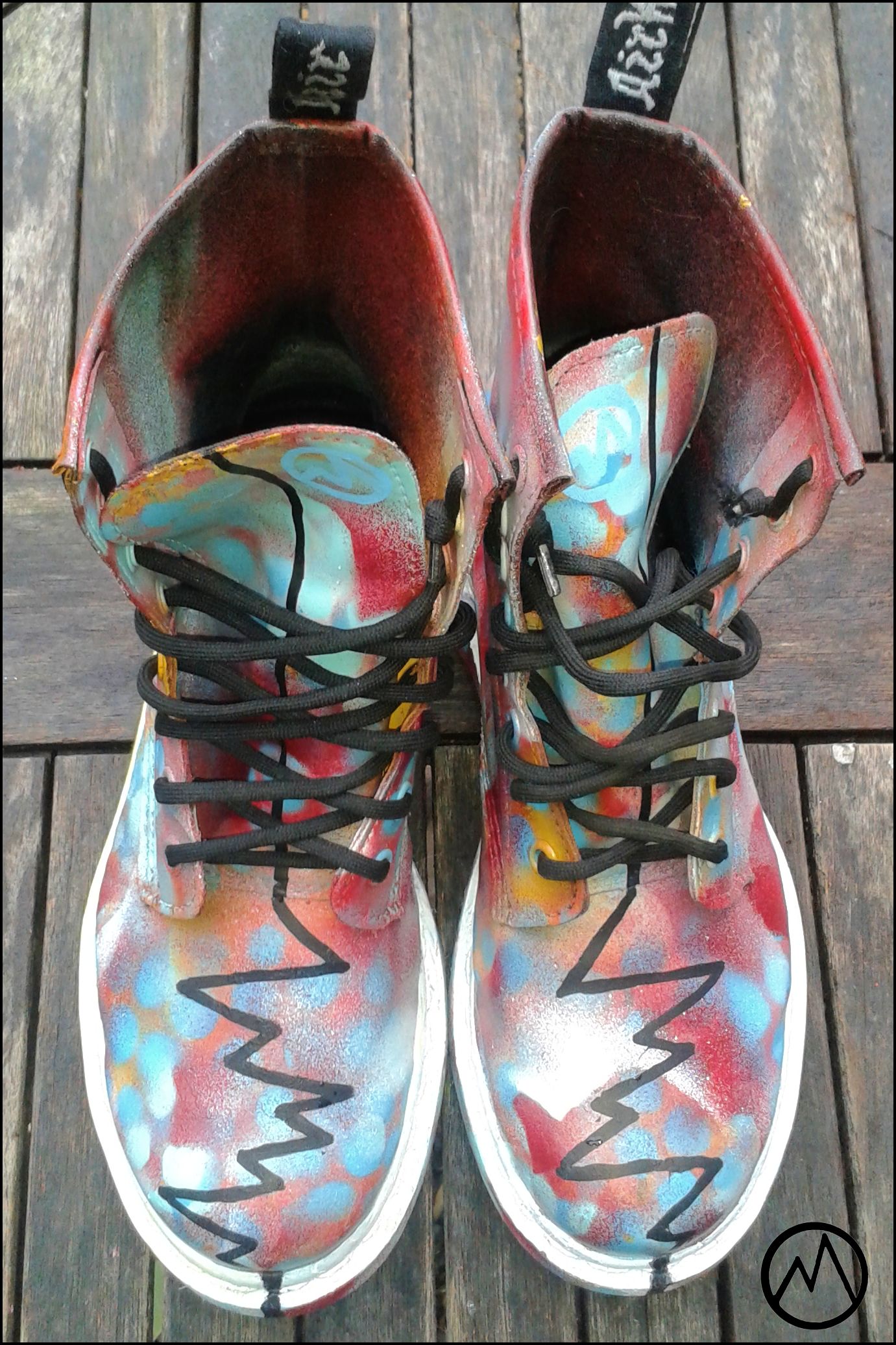 Dr. Martens customized by Myrdin’s 29th pair | Planet M.